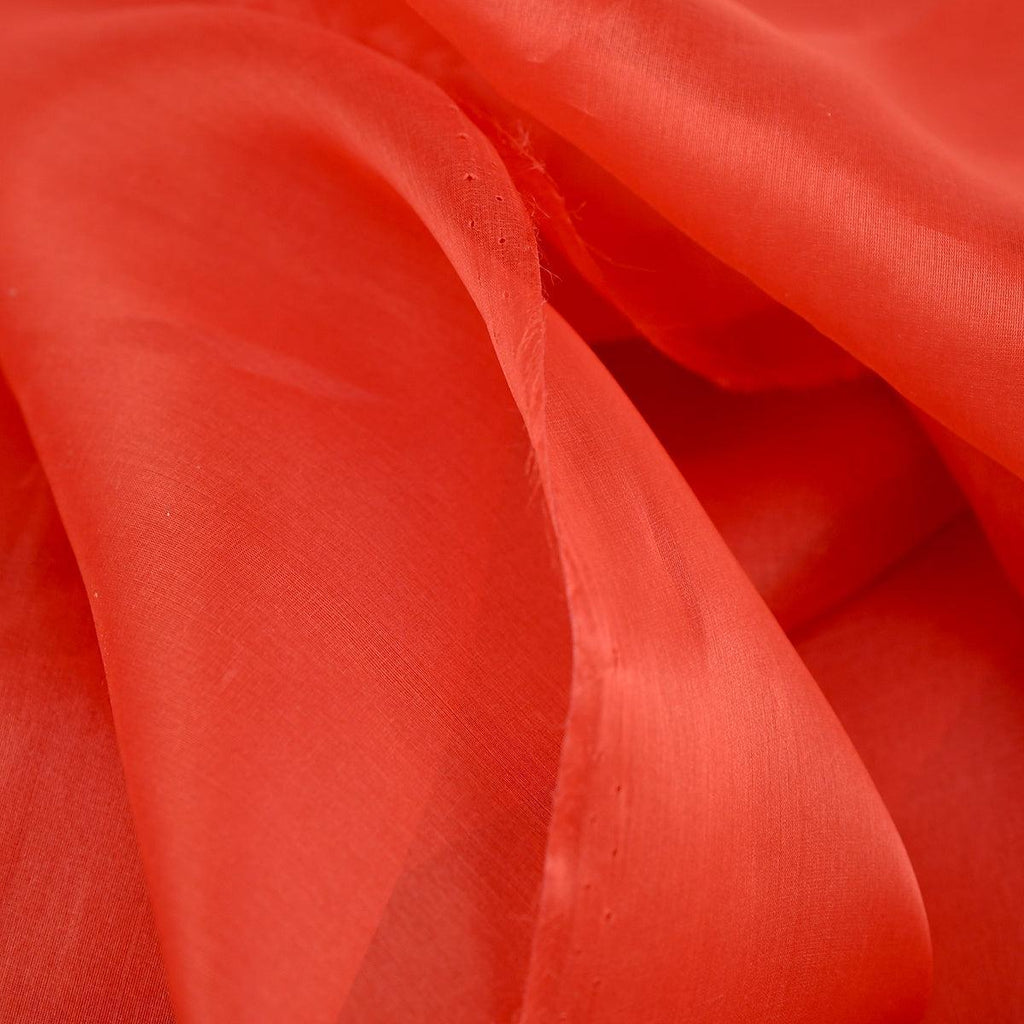 Organza Matase Rosu - Texmag.ro